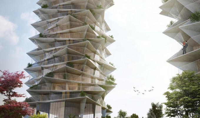 Cactus Towers: le strutture innovative a forma di cactus a Copenaghen.