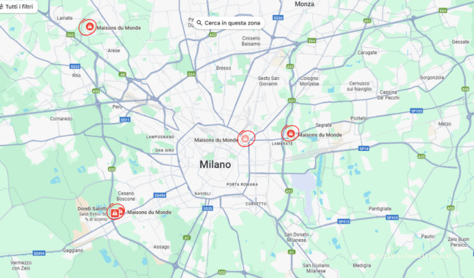 Maison du Monde Milano: scopri tutti i negozi in centro e periferia